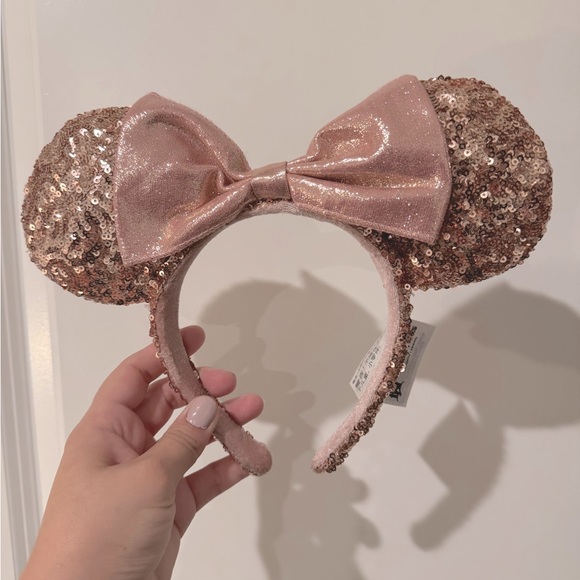 Disney | Accessories | Rose Gold Mickey Mouse Ears | Poshmark